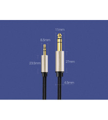 UGREEN 3.5mm Male to 6.35mm Male Jack Audio Cable for Audio cables