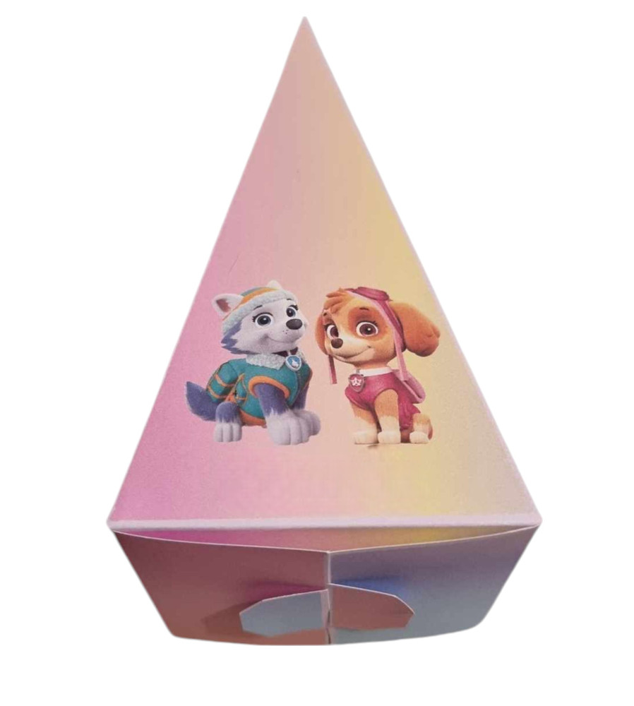 Cutie in forma de felie tort din carton de 160 gr model Sky si Everest ...