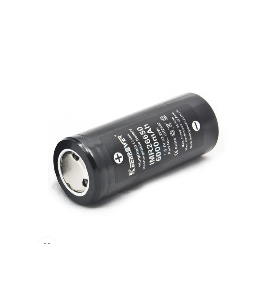 Acumulator Keeppower IMR26650 6000mAh - 15A