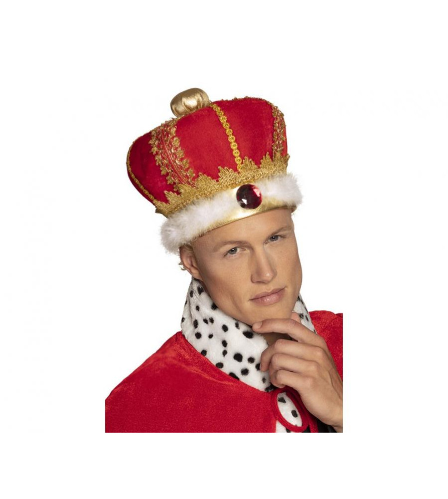 King's Crown, King or Queen accessory, Gold, Universal Size